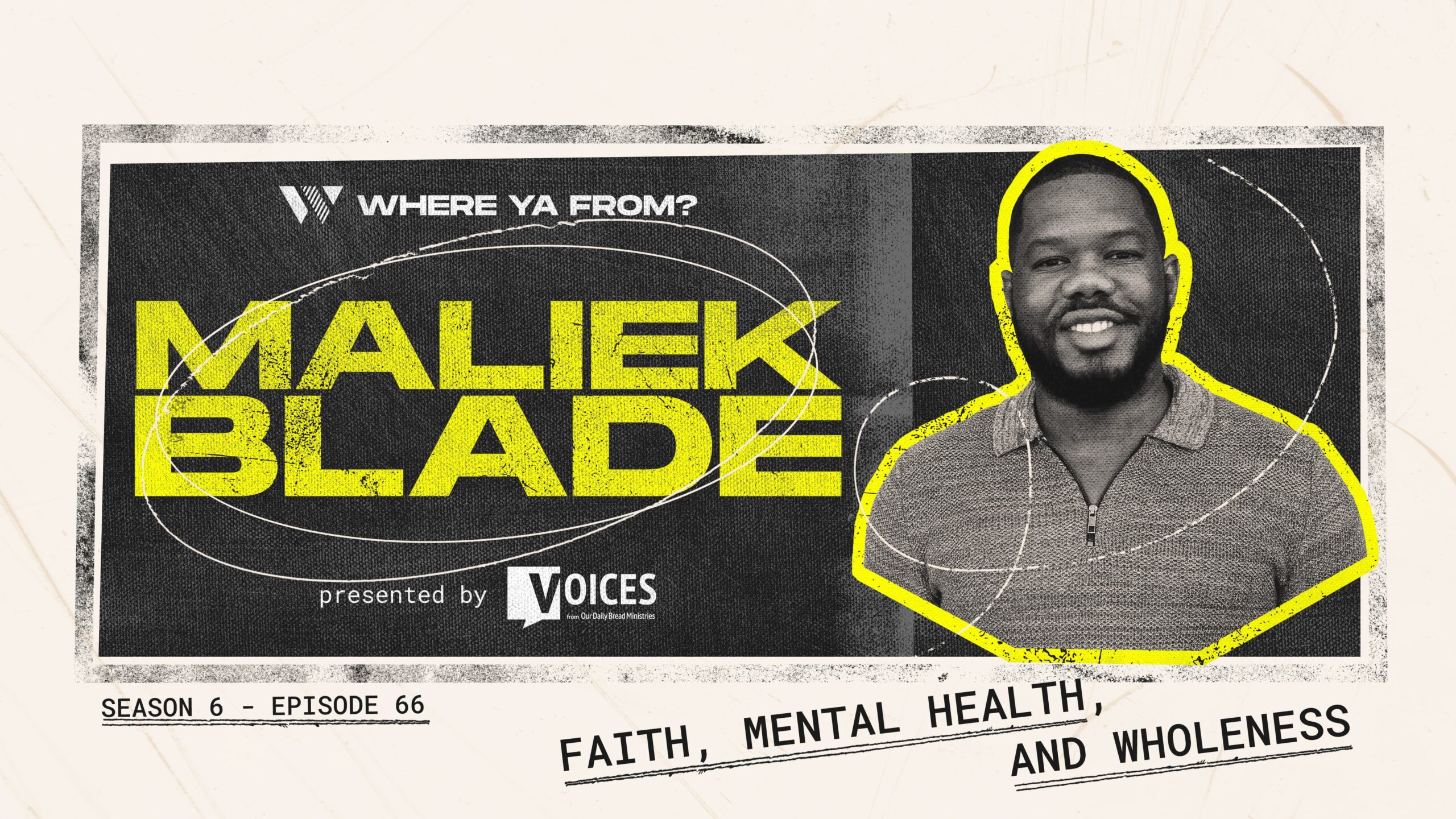 Episode 66 - "Faith, Mental Health, and Wholeness" with Maliek Blade ...